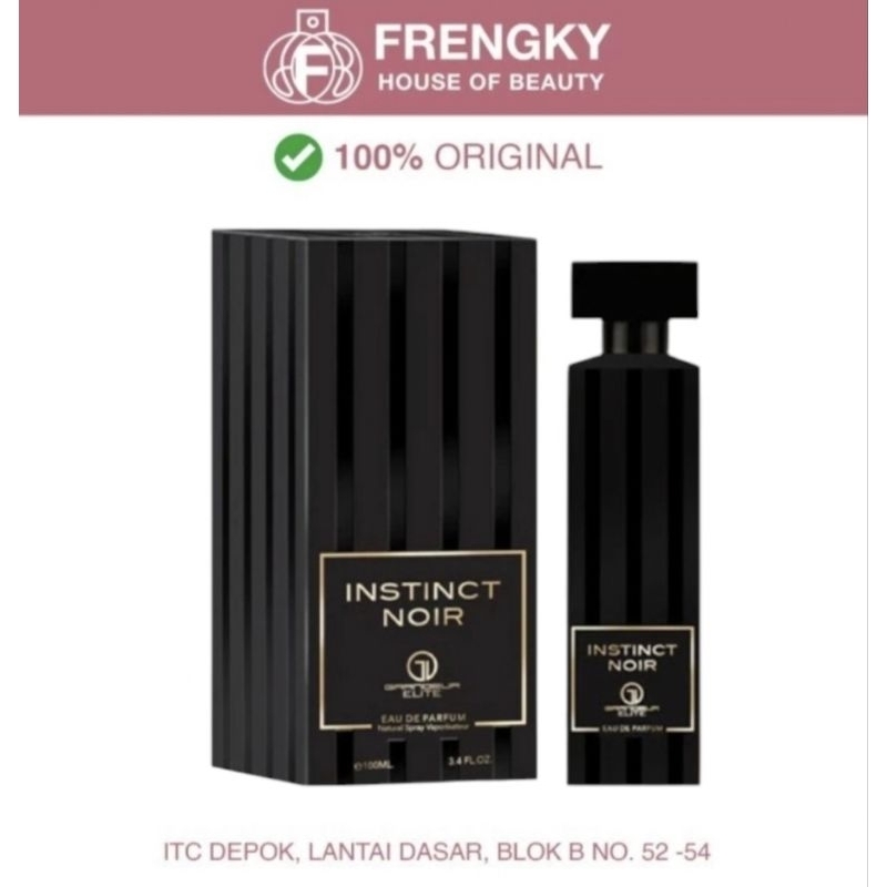 Jual Parfum Grandeur Instinct Noir edp 100ml | Shopee Indonesia