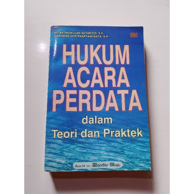 Jual BUKU HUKUM ACARA PERDATA | Shopee Indonesia