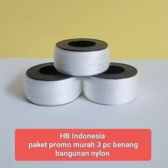 Jual benang bangunan/benang nylon/ benang tukang/benang roll / paket ...