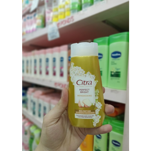 Jual CITRA BODY LOTION PERFECT BRIGHT BENGKOANG 110ML | Shopee Indonesia