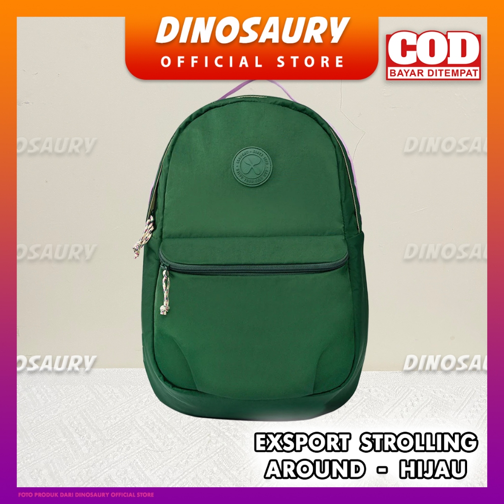 Jual Tas Ransel Exsport Strolling Around - Hijau Army - ORIGINAL Bag ...