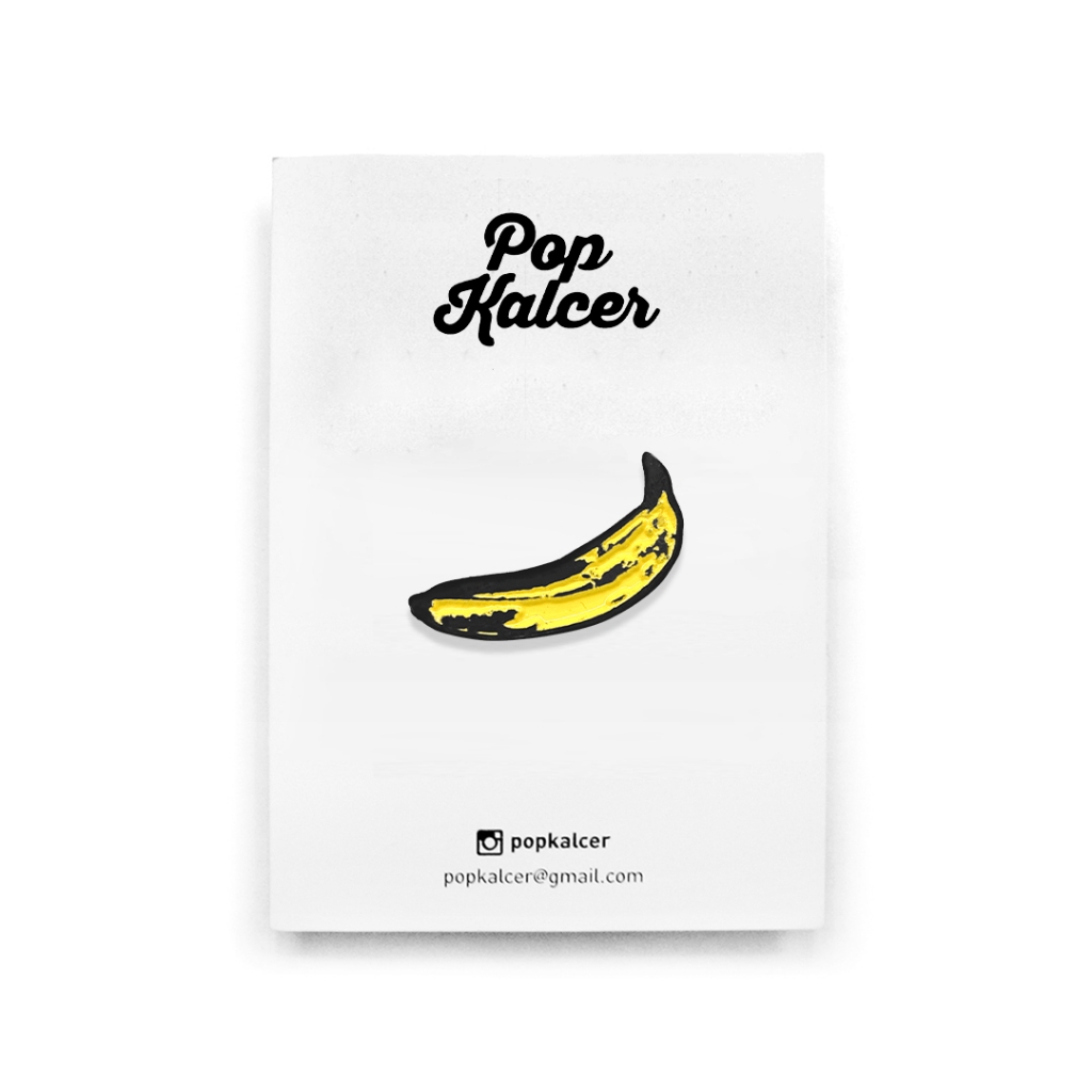 Jual BANANA ANDY WARHOL - ENAMEL PIN | Shopee Indonesia