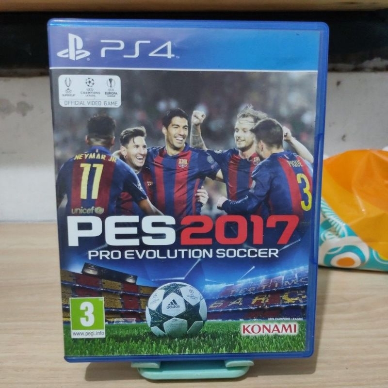 Jual pes 2017 pes 17 pes17 pes2017 PS4 kaset game bd | Shopee Indonesia
