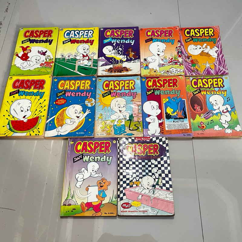 Jual Komik Casper dan Wendy Vol. 1-11 Tamat + Edisi Khusus | Shopee ...