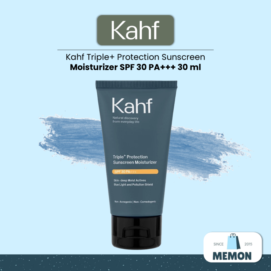 Jual KAHF Triple Protection Sunscreen Moisturizer SPF 30 PA+++ | Shopee ...