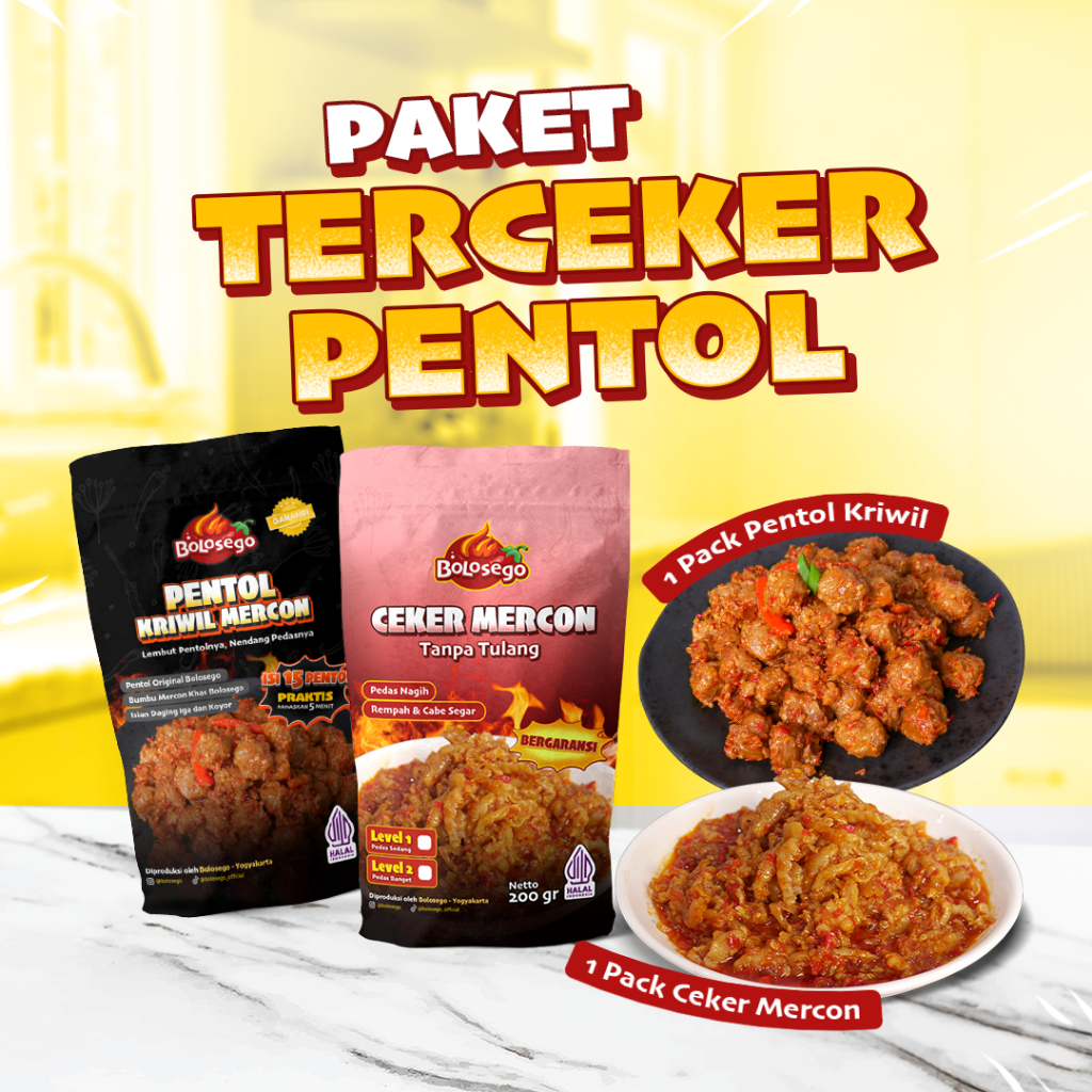 Jual PAKET TERCEKER PENTOL ( 1 PACK PENTOL DAN CEKER MERCON) BOLOSEGO ...