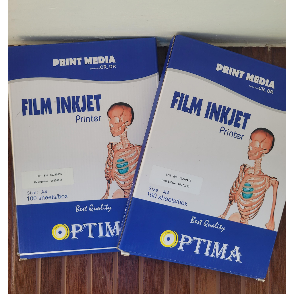 Jual FILM INJEK A4 OPTIMA - FILM INJEK CR/DR RONTGEN RADIOLOGI | Shopee ...