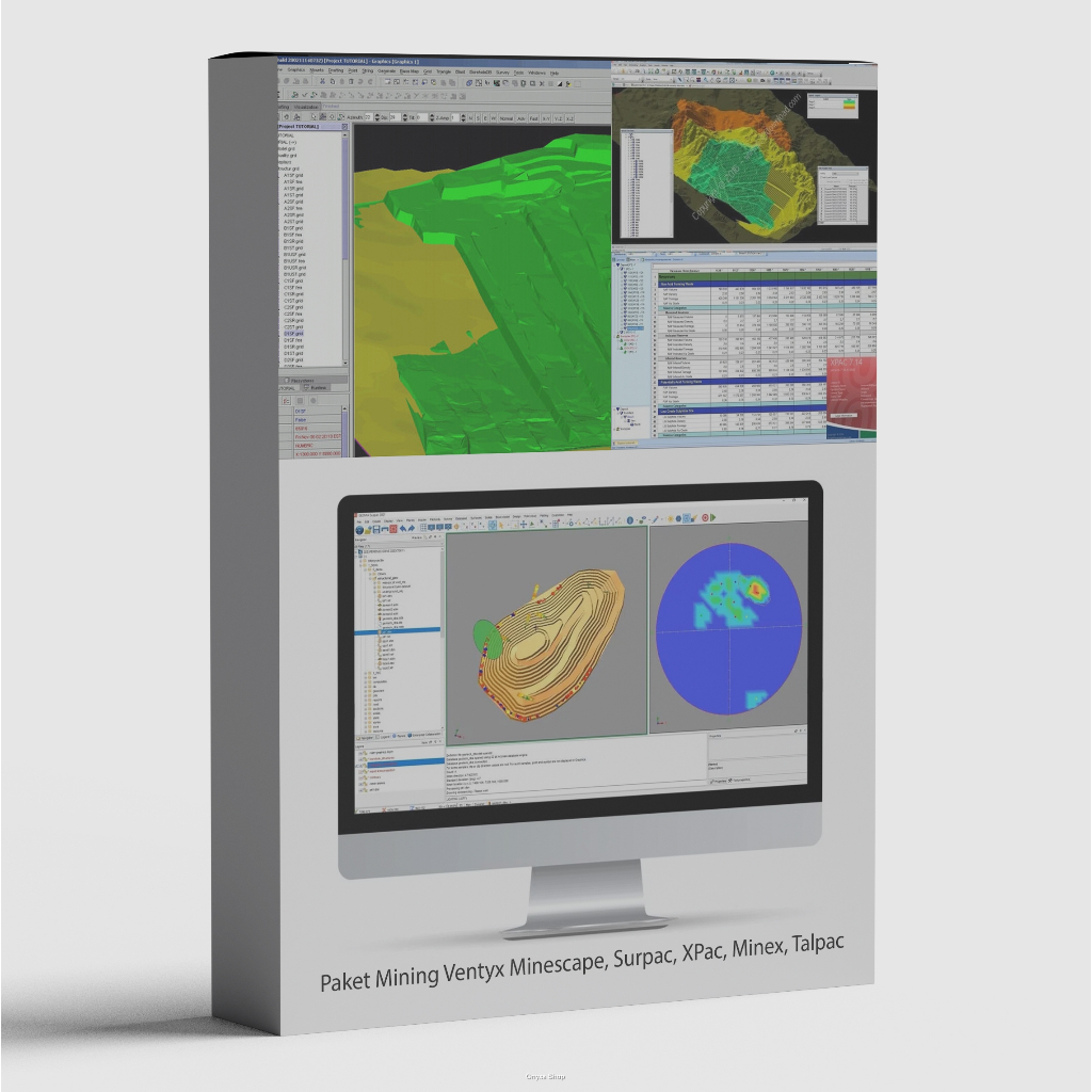 Jual Paket Mining Ventyx Minescape, Surpac, XPac, Minex, Talpac | Shopee Indonesia