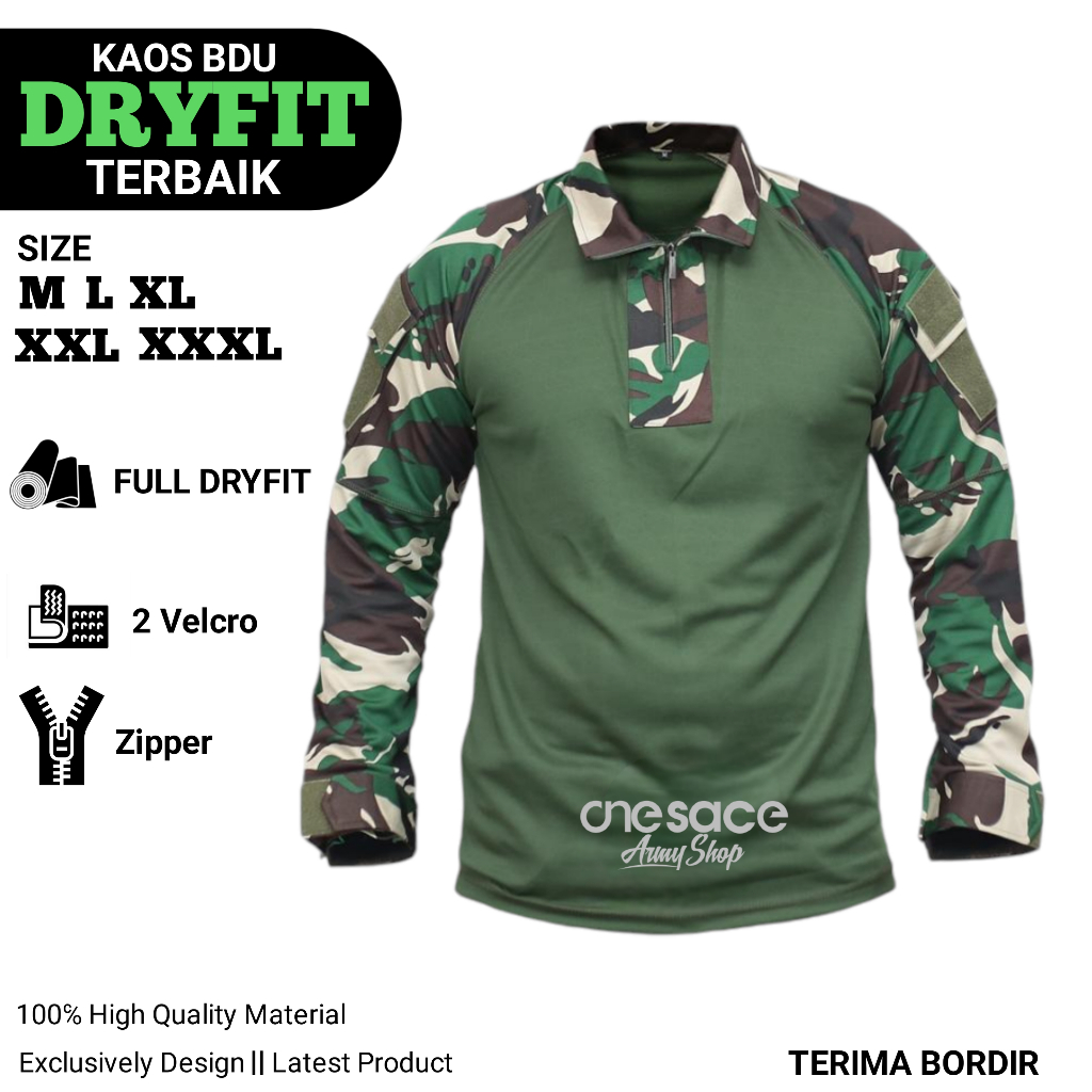 Jual KAOS TACTICAL BDU DRYFIT MOTIF LORENG TNI KOMBINASI MALVINAS KRI NKRI KOPASSUS TNI | Shopee ...