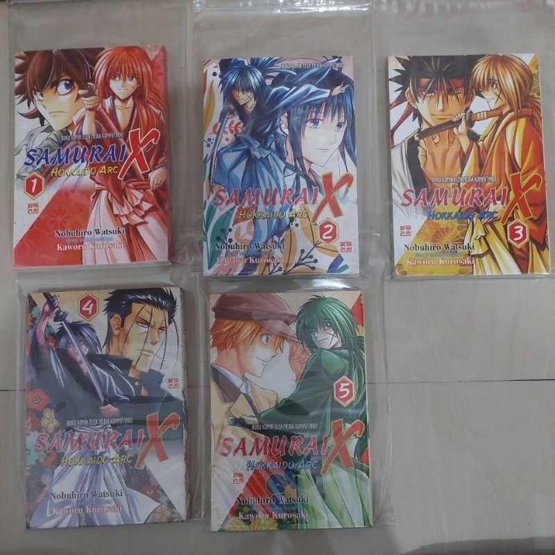 Jual KOLPRI KOMIK SAMURAI X HOKKAIDO ARC ORI CABUTAN | Shopee Indonesia