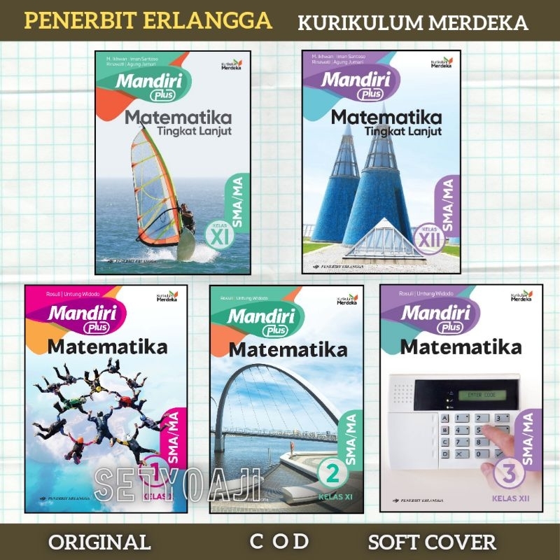 Jual Mandiri Plus Matematika SMA/MA Kelas 10 11 12 Kurikulum Merdeka Penerbit Erlangga | Shopee ...