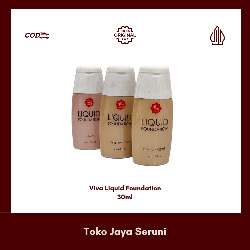 Jual Viva Liquid Foundation 30ml | Shopee Indonesia