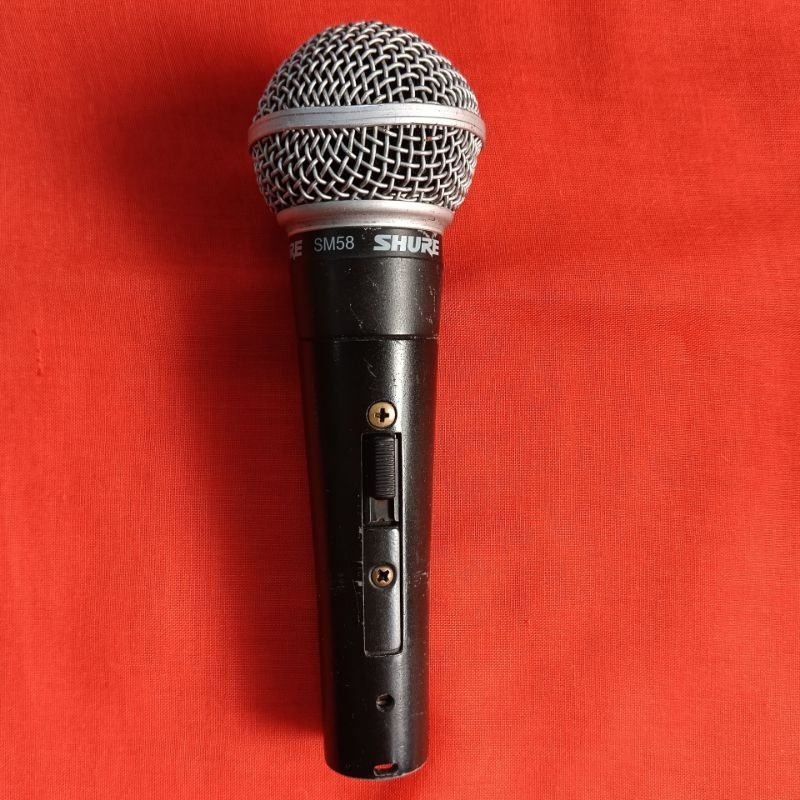 Jual SHURE SM58 ORIGINAL With Switch On Off Second Bekas | Shopee Indonesia