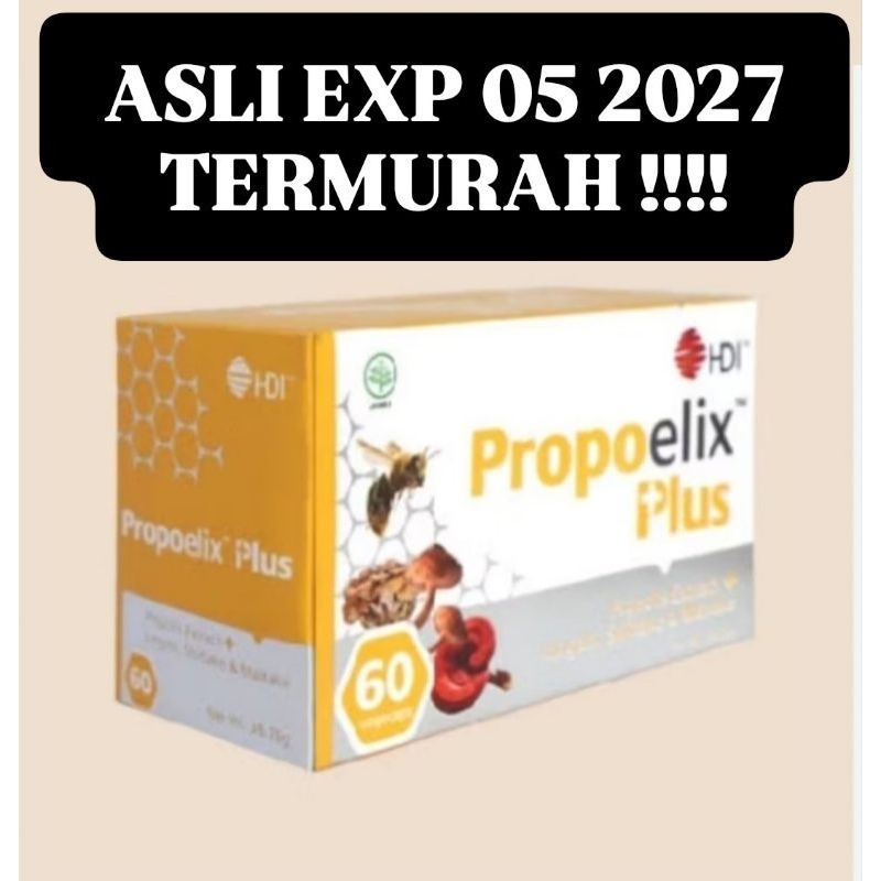 Jual Propoelix plus 60 kapsul ori | Shopee Indonesia