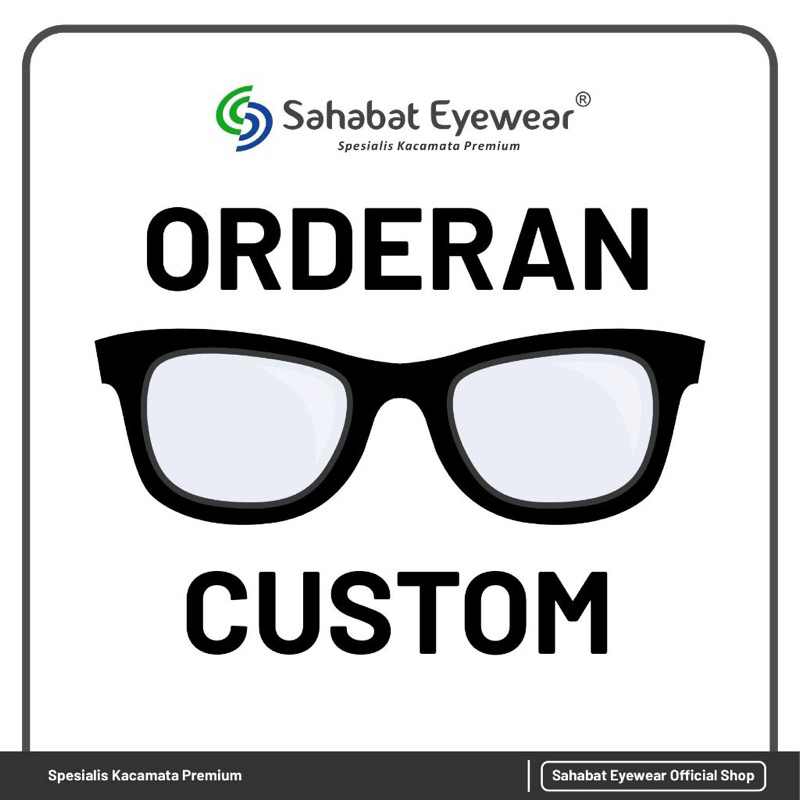 Jual Kacamata Custom - Optik Sahabat official | Shopee Indonesia