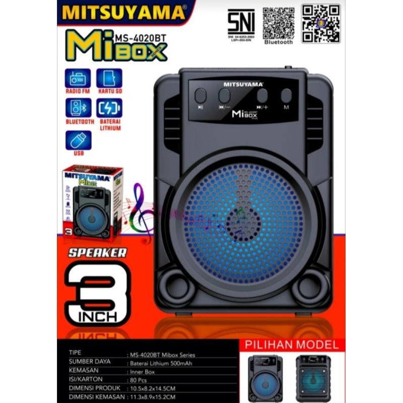 Jual SPEAKER MITSUYAMA MS-4020BT MIXBOX (BEST SELLER) | Shopee Indonesia
