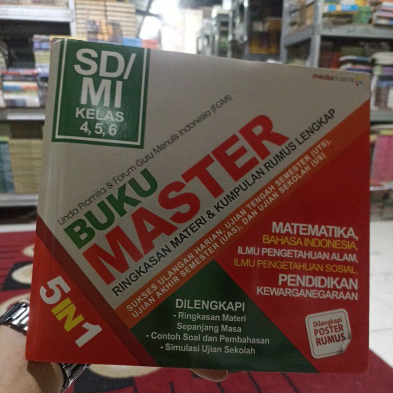 Jual BUKU PENDIDIKAN / LATIHAN SOAL-SOAL / BUKU MASTER RINGKASAN MATERI & KUMPULAN RUMUS LENGKAP ...