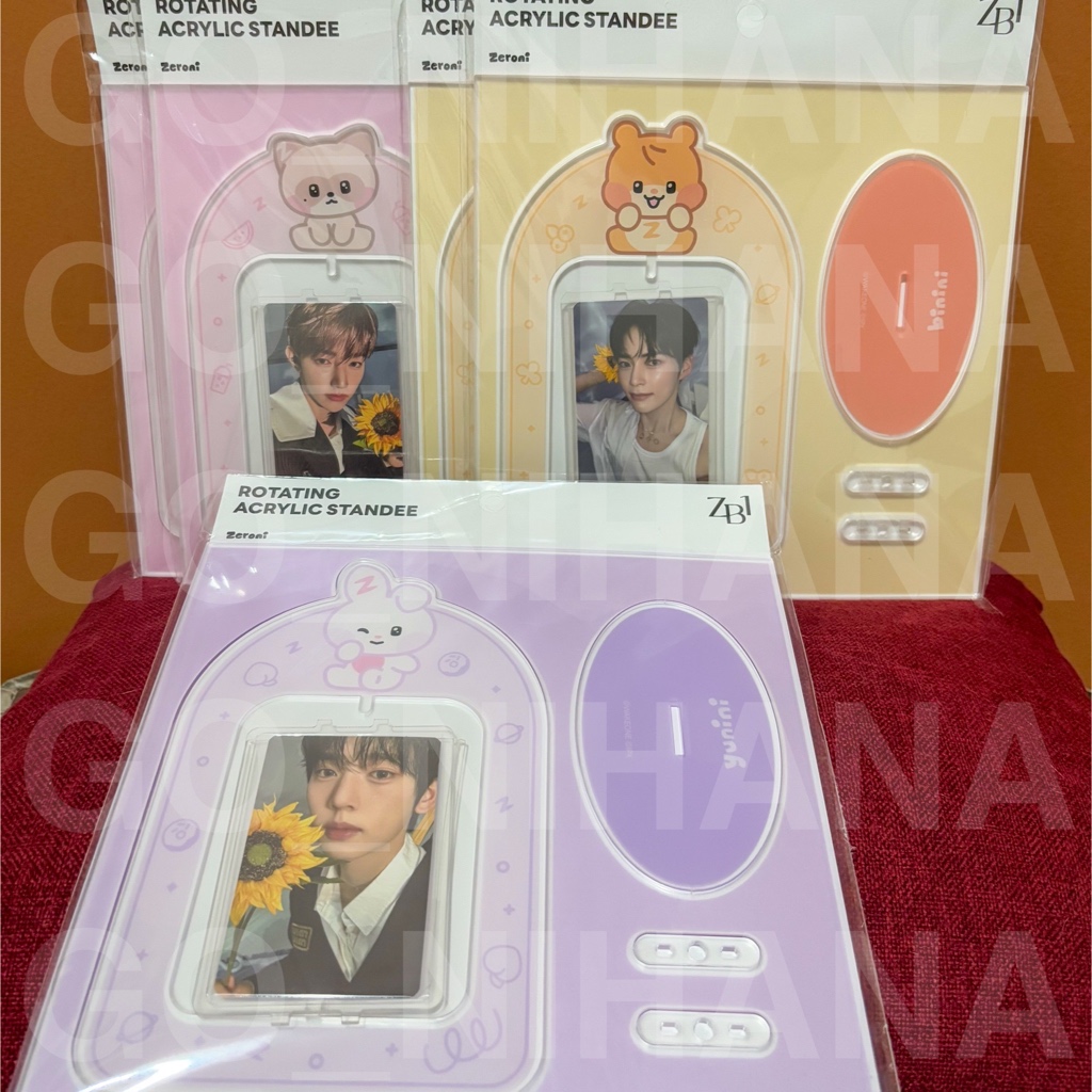 Jual ZEROBASEONE x LINE FRIENDS GANGNAM POP UP STORE MERCH ROTATING ...