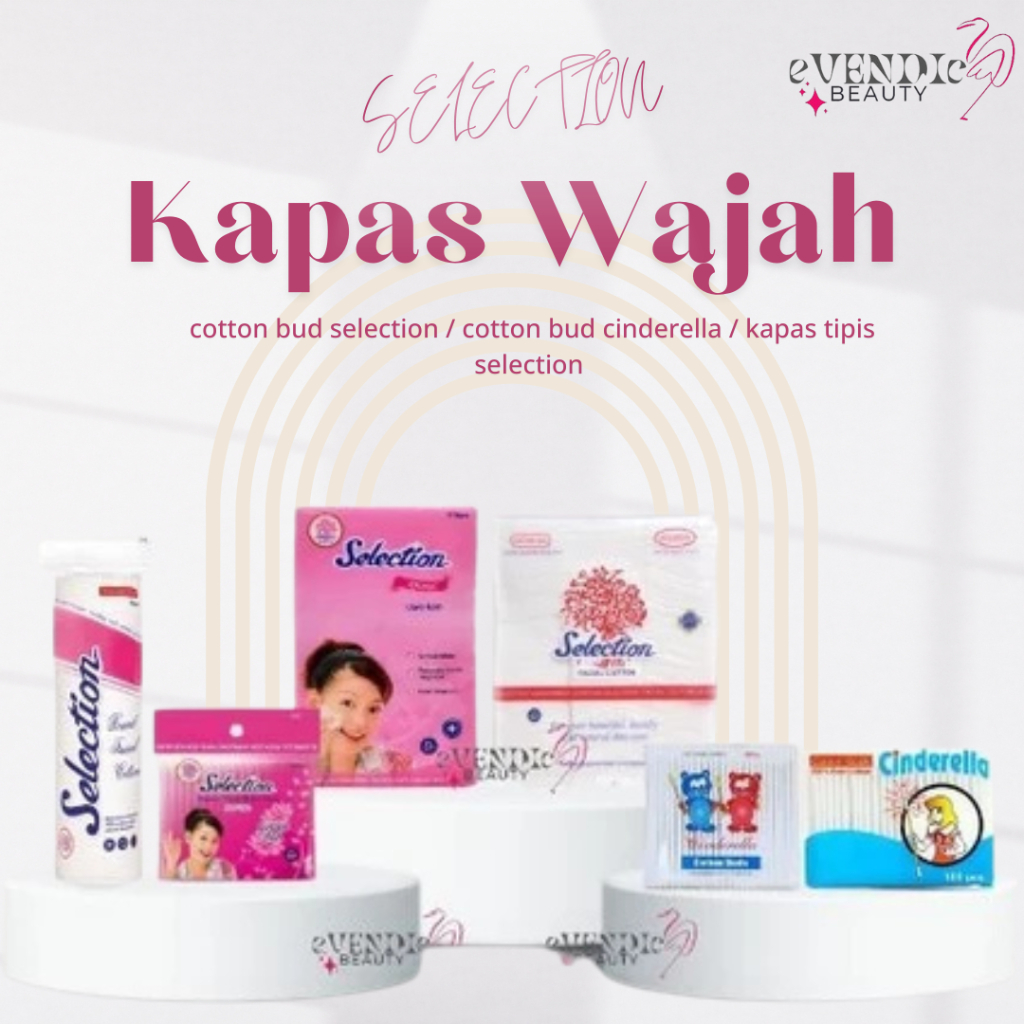 Jual Ready Kapas Wajah selection / cotton bud selection / cotton bud ...