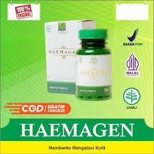 Jual HAEMAGEN Asli Original Obat Kulit Jamur Enzim Alergi Gatal Gatal ...