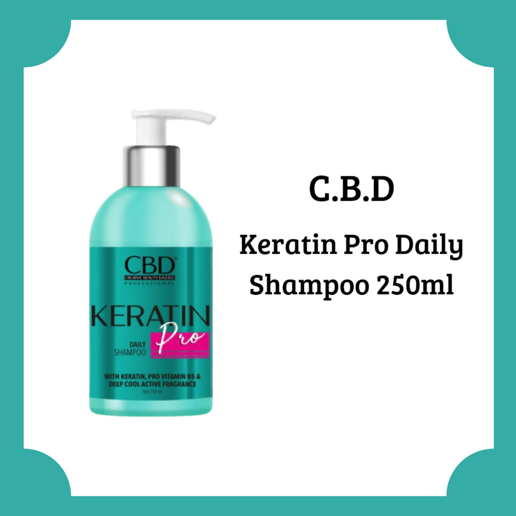 Jual CBD Professional Keratin Pro Daily Shampoo 250ml | Shopee Indonesia