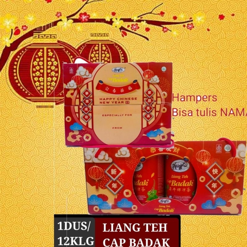 Jual LIANG TEH CAP BADAK 1DUS ISI 12KALENG MINUMAN PENYENGAR BISA TULIS ...