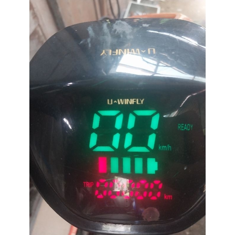 Jual indikator display spido speedometer sepeda listrik 36/48 bekas ...