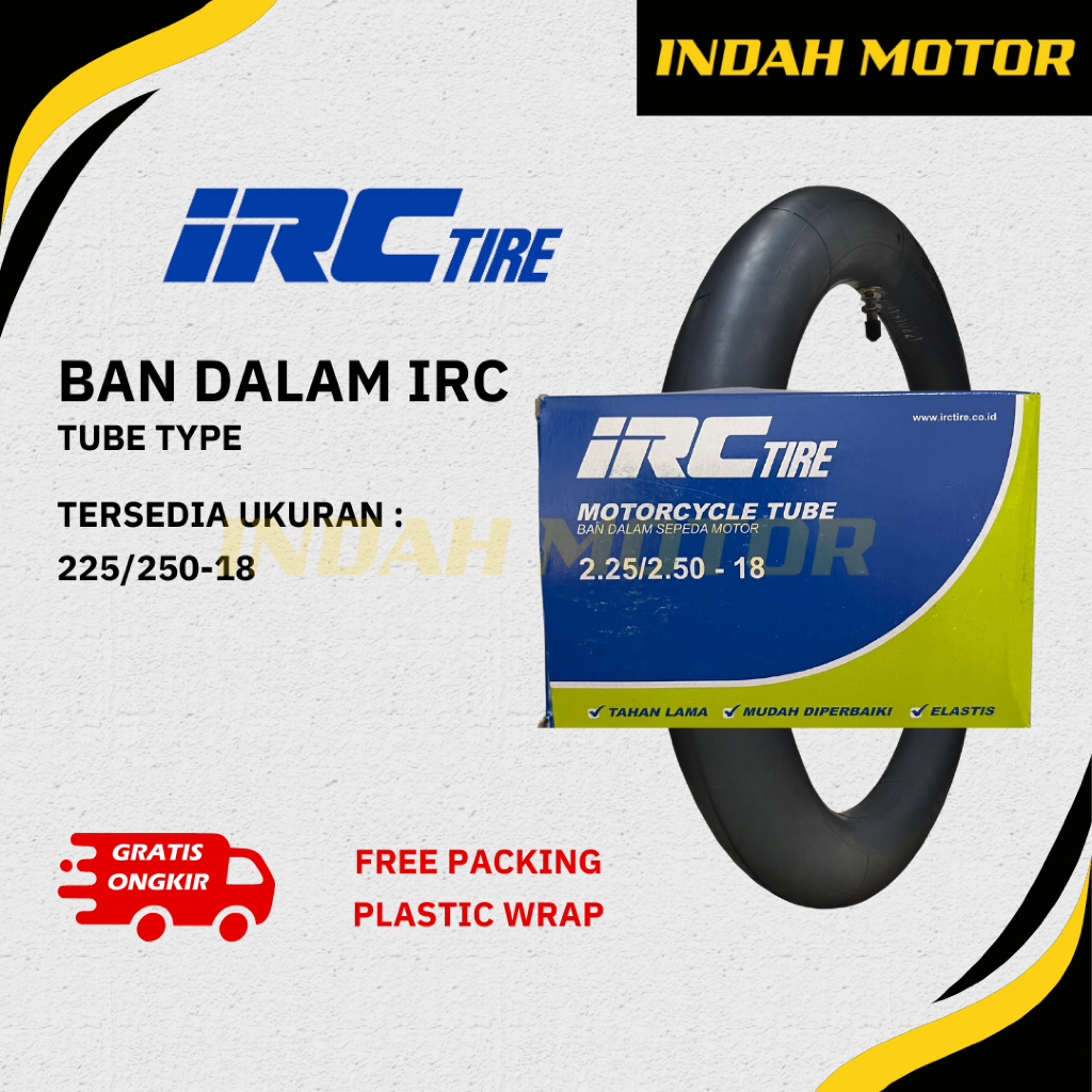Jual Ban Dalam IRC | Ring 18 | 225/250-18 | Ban Dalam Motor | Shopee ...