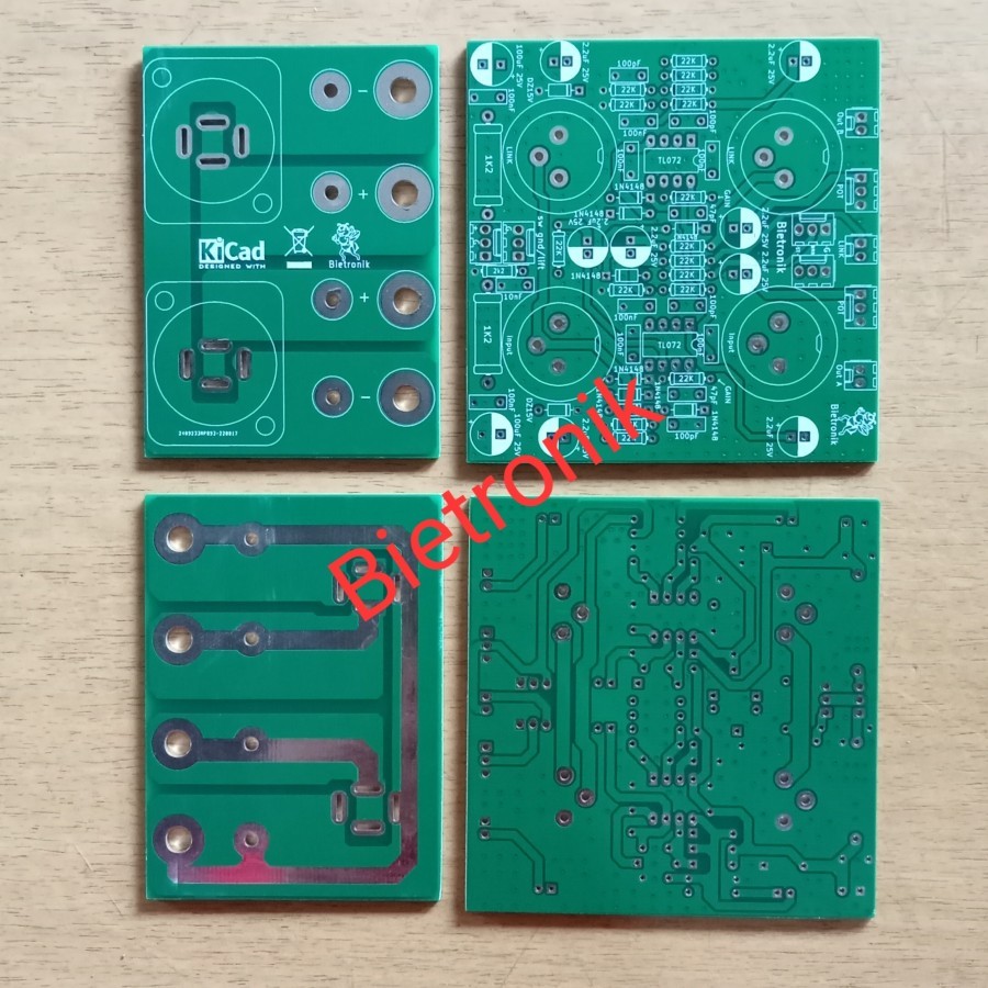 Jual PCB 1 Set Input Balance Panel Belakang N7000 N9000 Dauble Layer ...