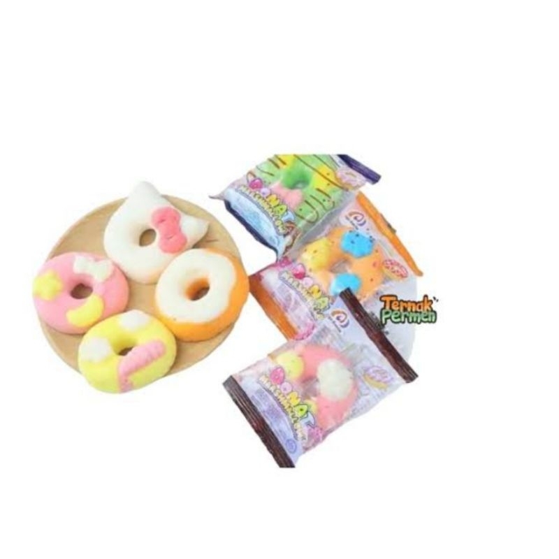 Jual Marsmallow kartun / donut tiga domba ( 1 renceng isi 10 ) | Shopee ...