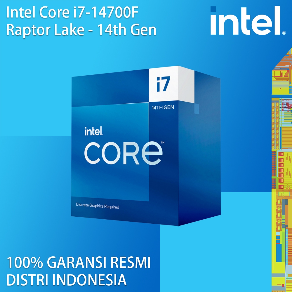 Jual Processor Intel Core i7-14700F 5.4GHz 20-Core LGA 1700 Box Raptor ...