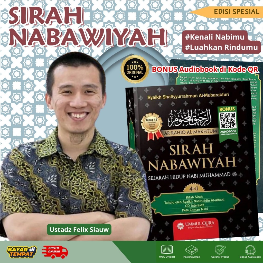 Jual [TERLARIS] Sirah Nabawiyah ORI Siroh Rasulullah Karya Syaikh ...