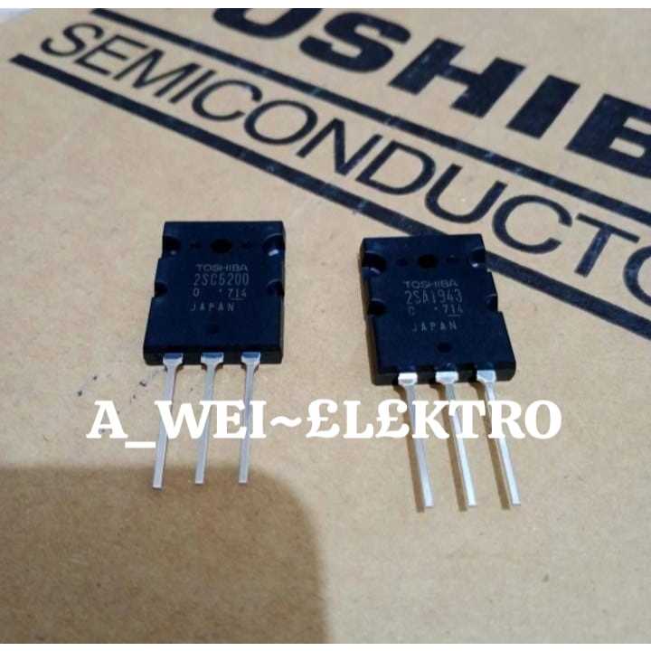 Jual transistor toshiba A 1943 C 5200 japan | Shopee Indonesia