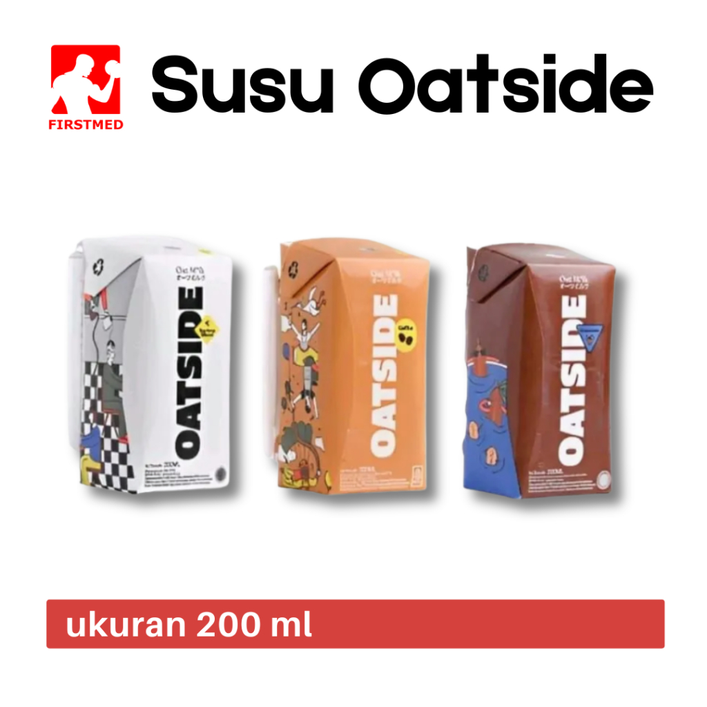 Jual Susu OATSIDE Milk 200ml Coklat | Chocolate | Susu Kotak Oat side ...