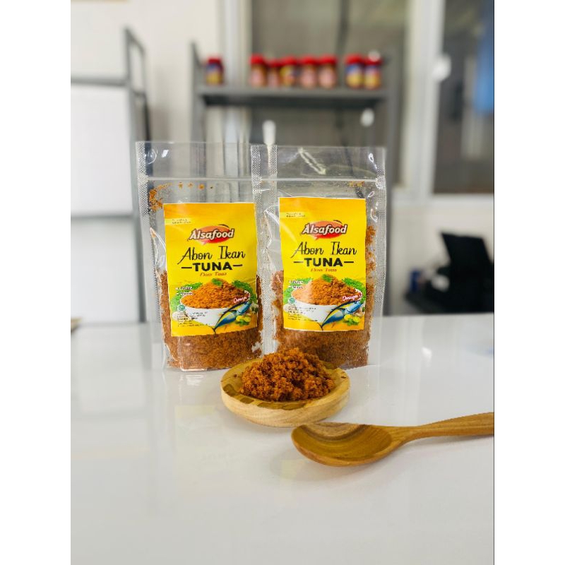 Jual abon ikan tuna alsafood 70 gram | Shopee Indonesia
