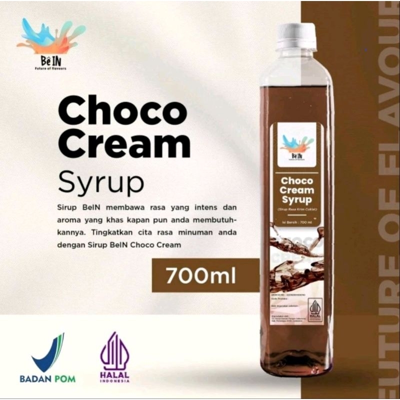 Jual BEIN Syrup Choco Cream - Sirup Rasa Choco Cream 700ml | Shopee Indonesia