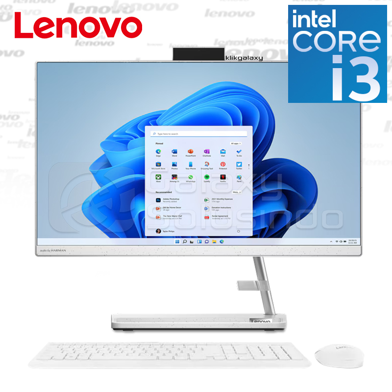 Jual AIO LENOVO IdeaCentre 3 22IAP7-50ID Intel Core i3-1215U 8GB RAM ...