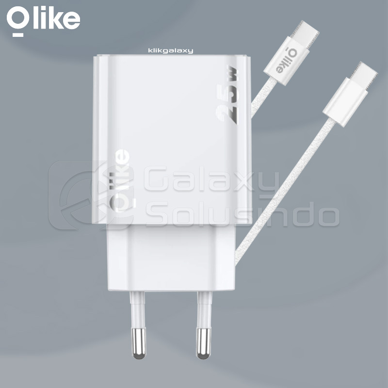 Jual OLIKE C308CC PD25W USB Type-C Fast Charging Adapter | Shopee Indonesia