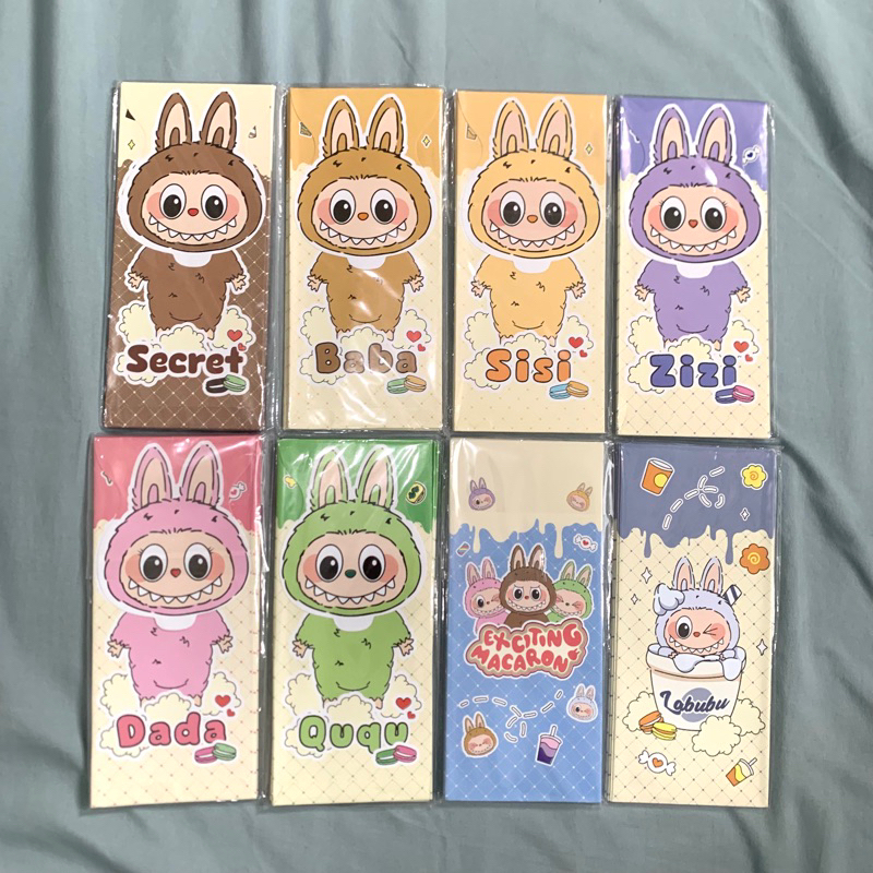 Jual AMPLOP ANGPAO LEBARAN JUMBO PREMIUM MOTIF LABUBU SERIES | 1 Pack ...