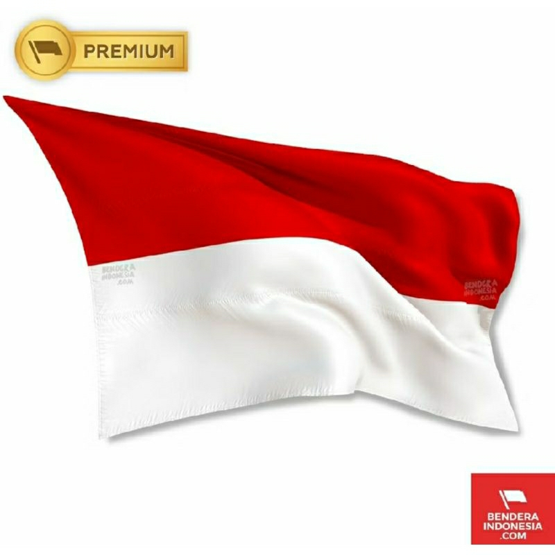 Jual Bendera Indonesia Premium Kain Bendera merah putih Ukuran Sedang ...