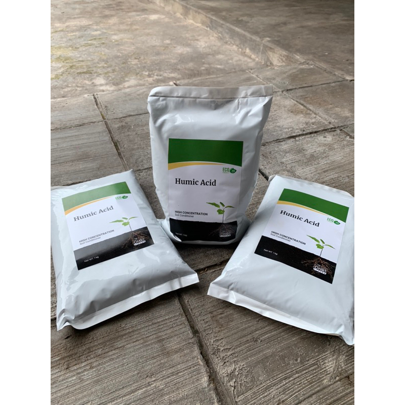Jual ASAM HUMAT 90% 1 KG Hitam - HUMIC ACID - SODIUM HUMAT - SODIUM HUMATE - HUMID ACID | Shopee ...