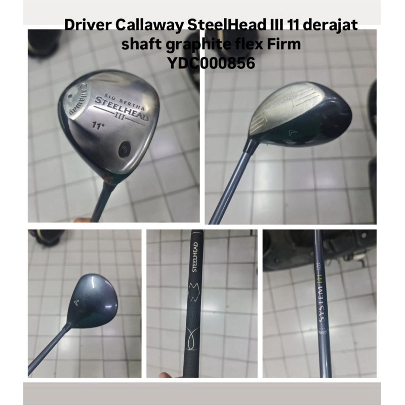 Jual Stik golf Driver 10 derajatCallaway SteelHead III Bekas | Shopee ...
