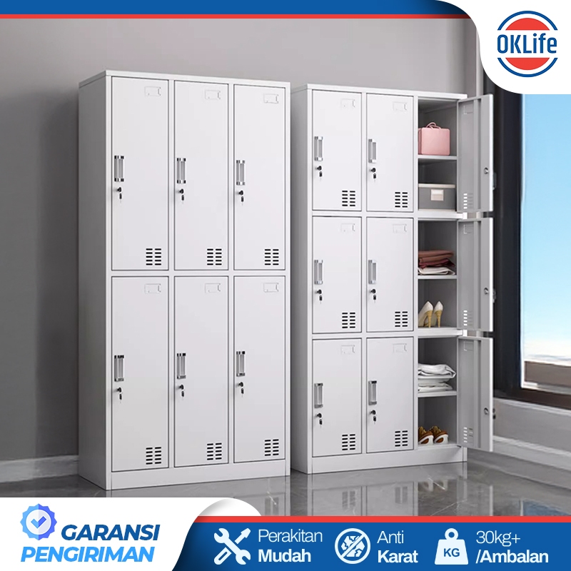 Jual LOKER BESI LEMARI LOKER LOKER KARYAWAN LEMARI LOKER BESI LOCKER ...