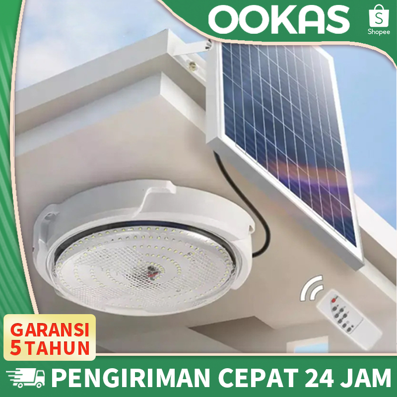 Jual OOKAS Solar Ceiling Lampu Lampu Solar Cell Lampu Langit-langit ...