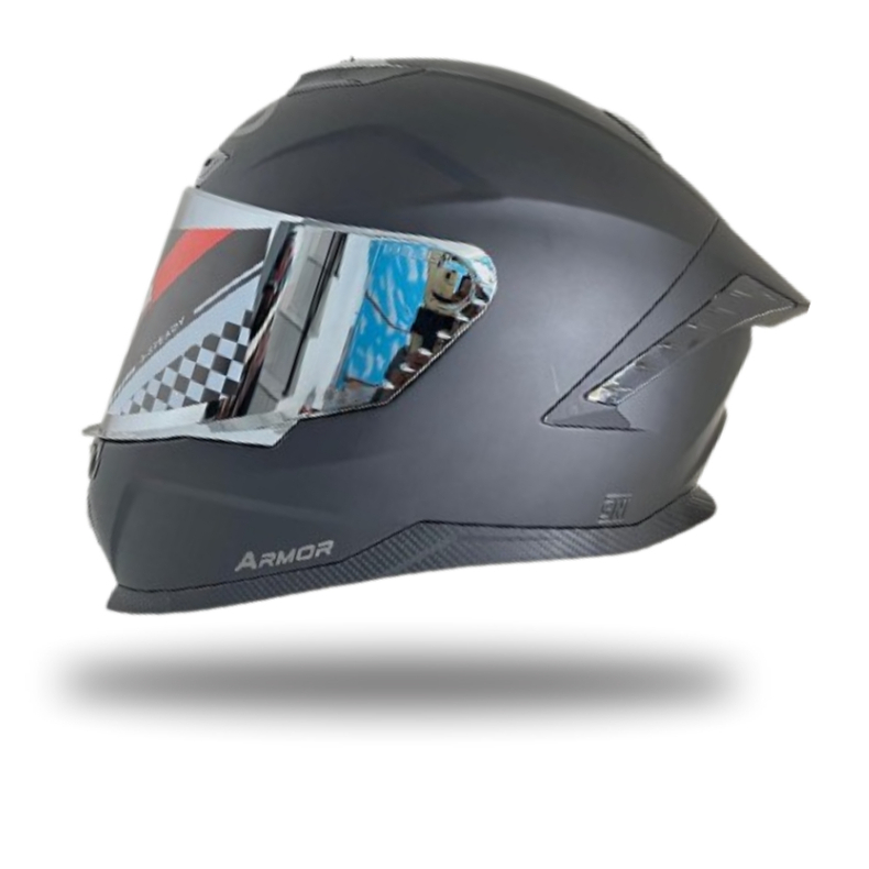 Jual Helm Full Face JS ARMOR Z Solid Singel Visor Original SNI | Shopee ...