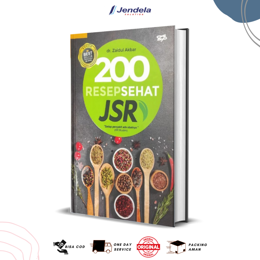 Jual 200 Resep Sehat JSR Jurus Sehat Rasulullah by dr Zaidul Akbar - Sygma Media | Shopee Indonesia