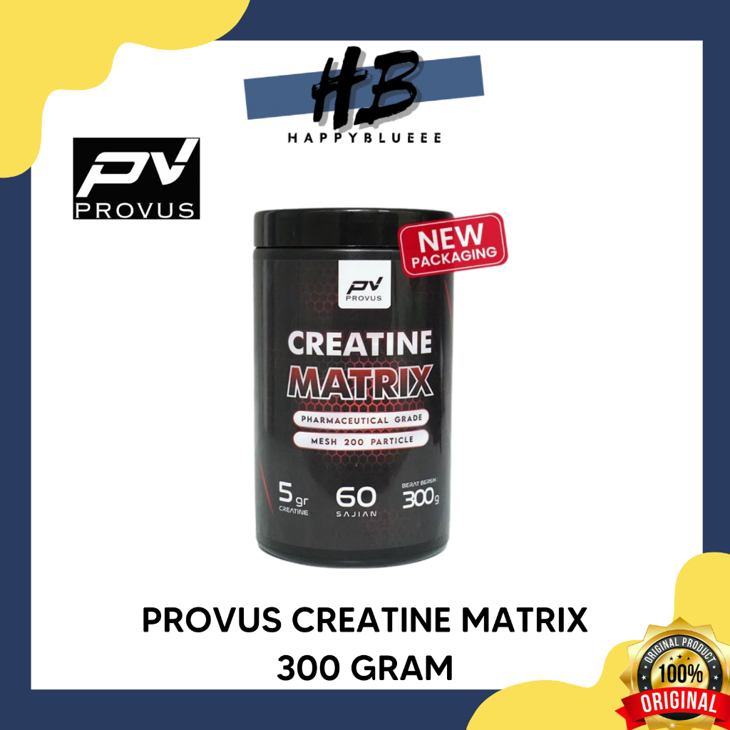 Jual PROVUS CREATINE MATRIX 300 GRAM 60 SERVING CREATINE MONOHYDRATE ...