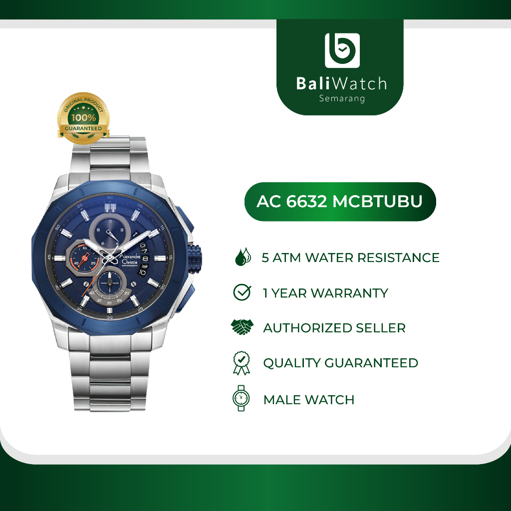 Jual AC 6632 MCBTUBU Jam Tangan Pria | Shopee Indonesia
