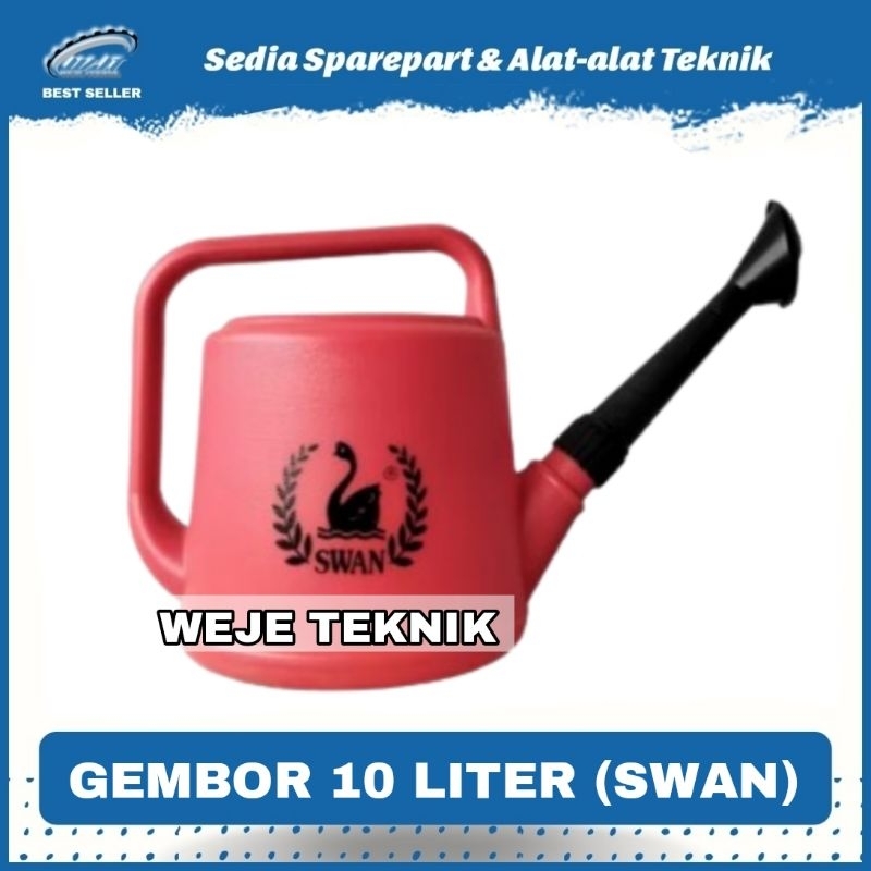 Jual GEMBOR SWAN SIRAM TANAMAN 10L / ALAT PENYIRAM TANAMAN BAHAN TEBAL ...