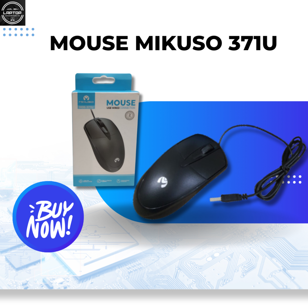 Jual Mouse Mikuso 371U USB Wired Connection | Shopee Indonesia